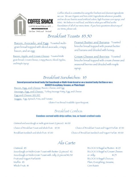 Heath Ohio's Premier Coffee Shop - Coffee Shack Roasters